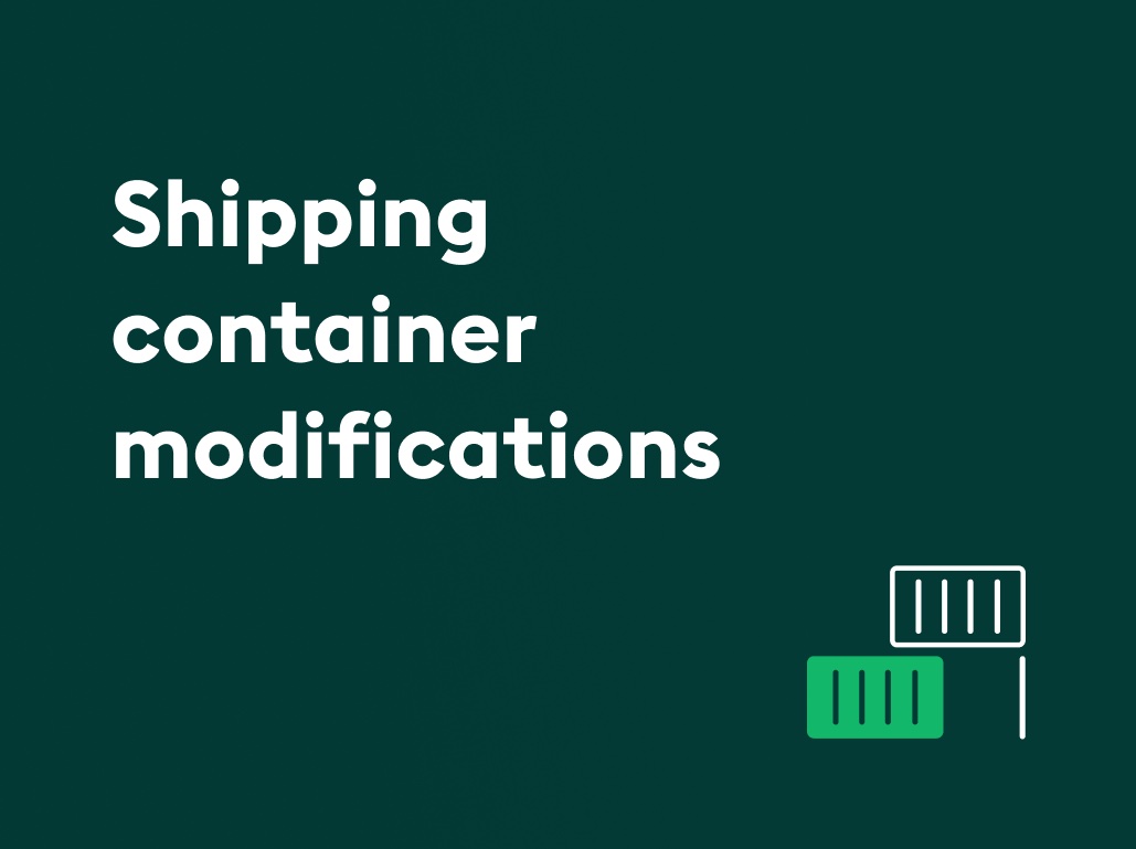 Shipping container modifications: Market insights, innovative ideas ...